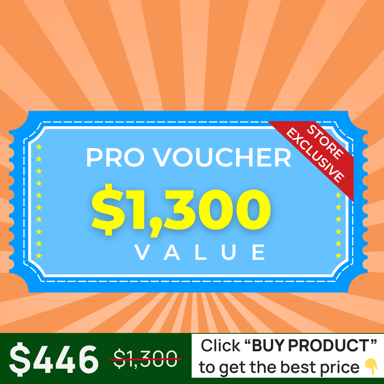 [Store Exclusive] Pro Voucher - $1,300 value – ninZa.co